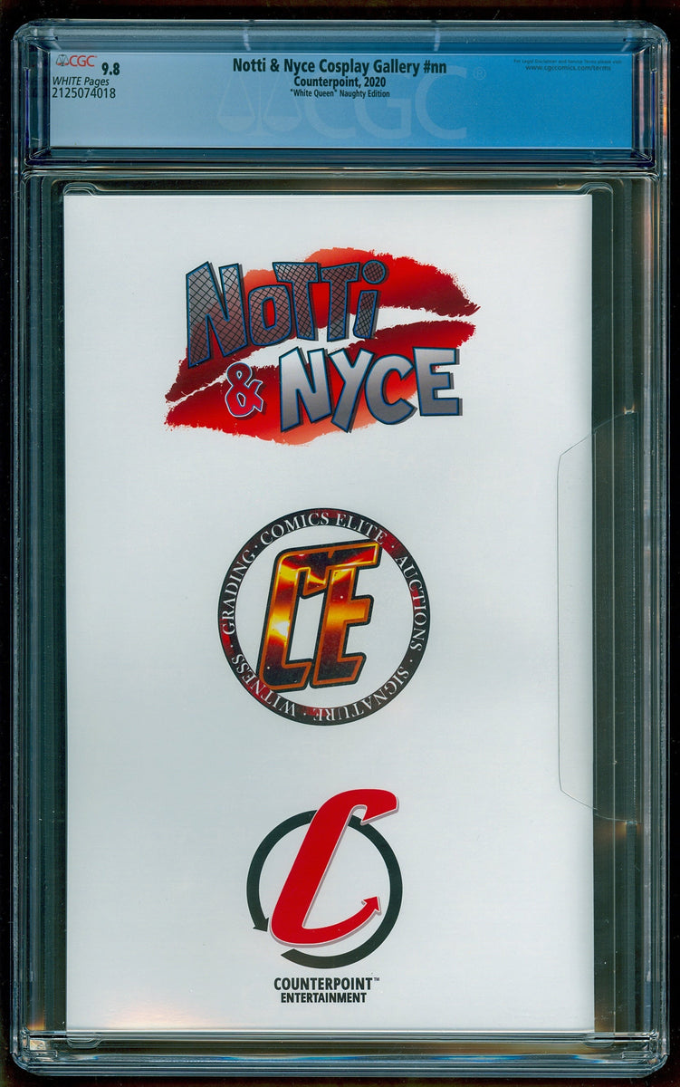 NOTTI & NYCE COSPLAY GALLERY #nn CGC 9.8 LIMITED 150 PRINT 💎 1 of 10 ...